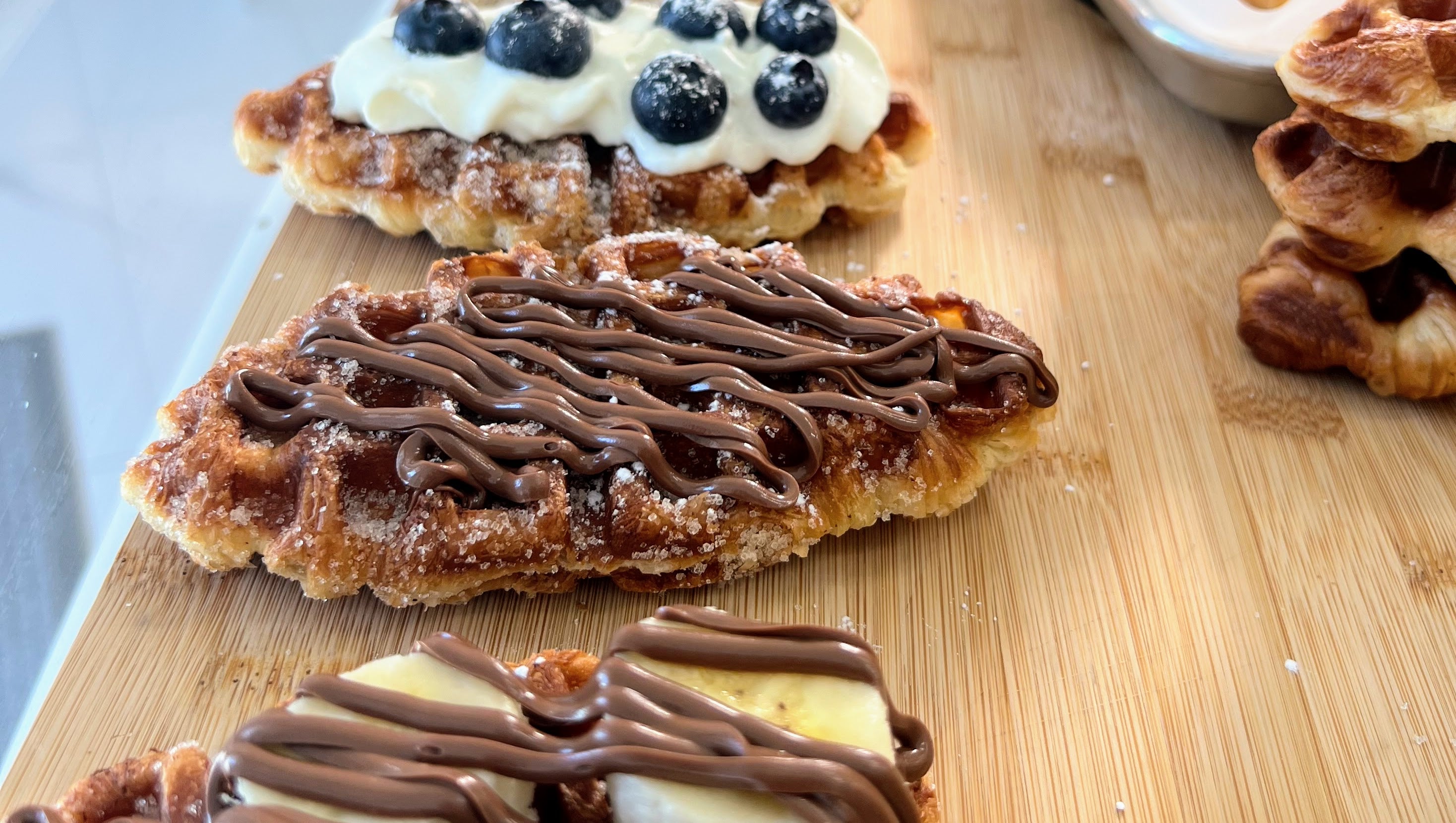 Nutella Croffle | Cafe Meria